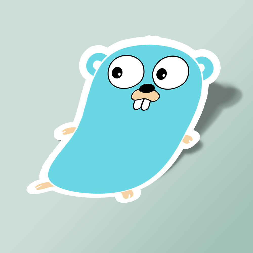 خرید و قیمت استیکر Golang Gopher | ترب