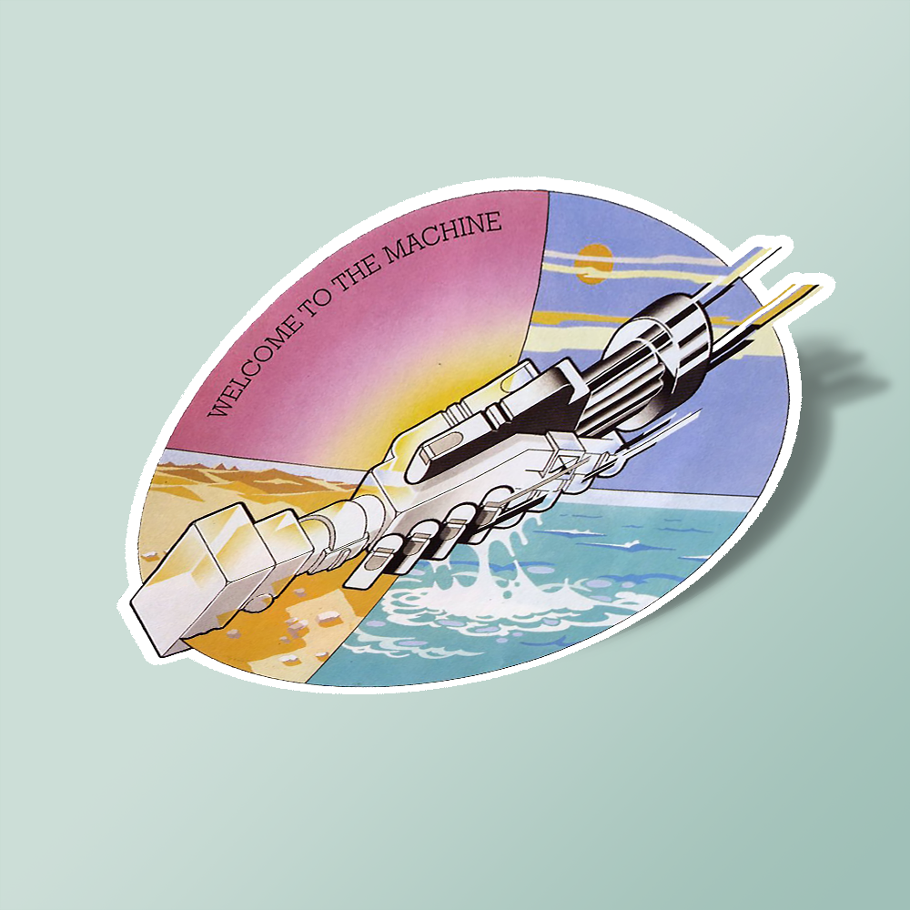 خرید و قیمت استیکر Pink Floyd, Welcome To The Machine | ترب