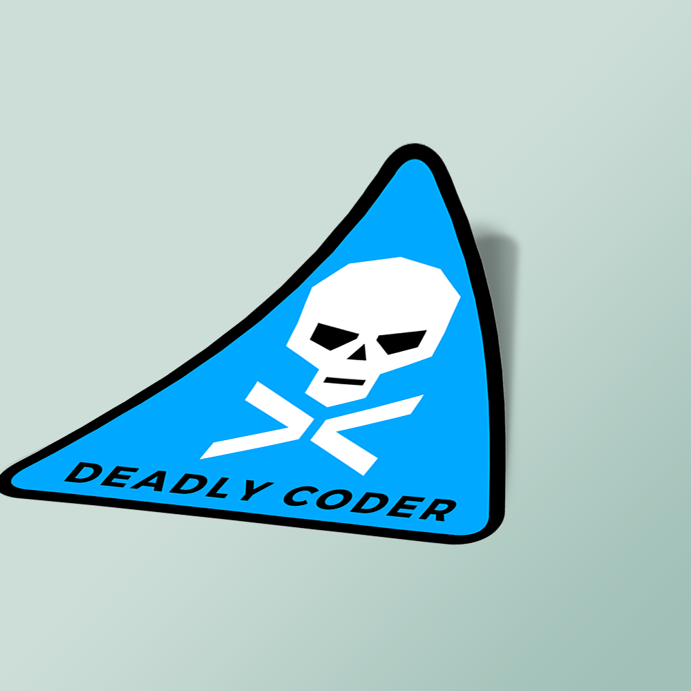 خرید و قیمت استیکر deadly-coder | ترب