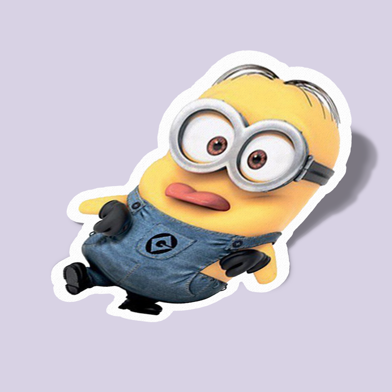 استیکر گیکتوری | استیکر Nerd Minion